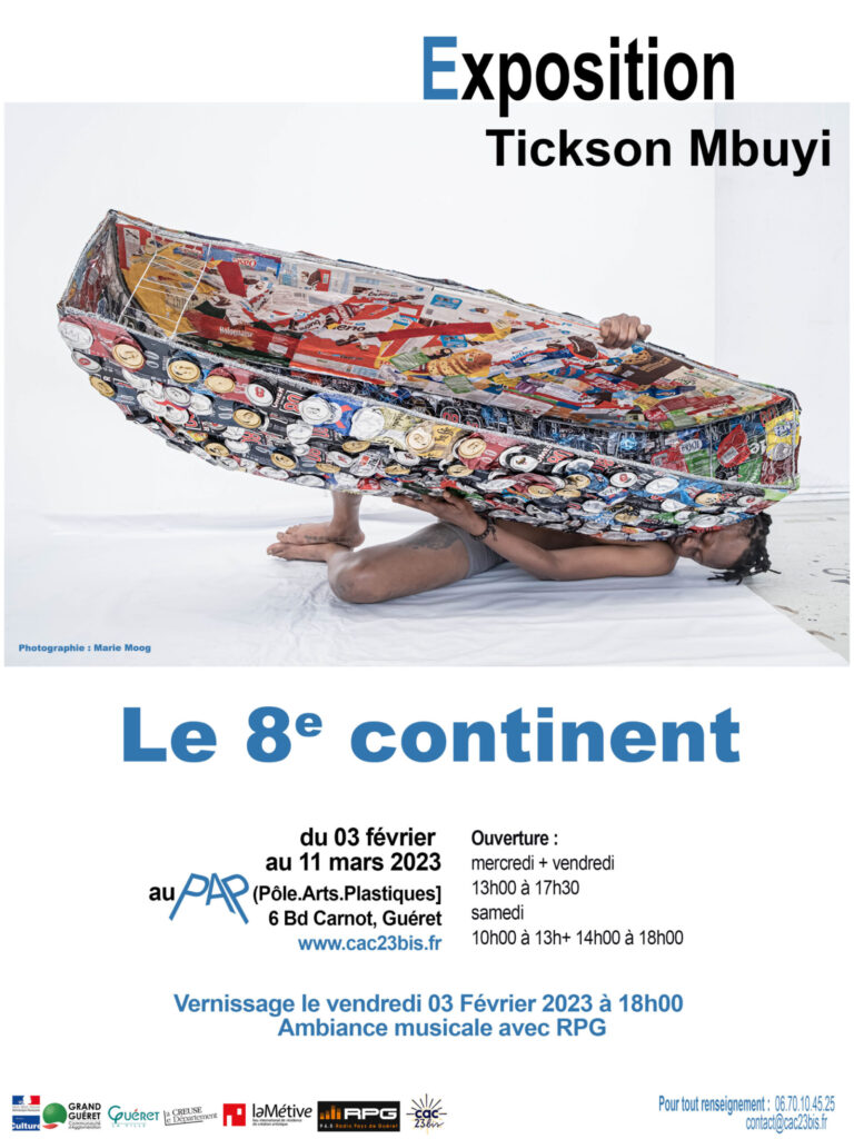 Exposition : Le 8e continent - Les vitrines de Guéret